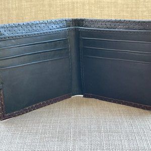 Bags | Men Wallet Dual Color Genuine Leather Bi Fold Card Holder ...